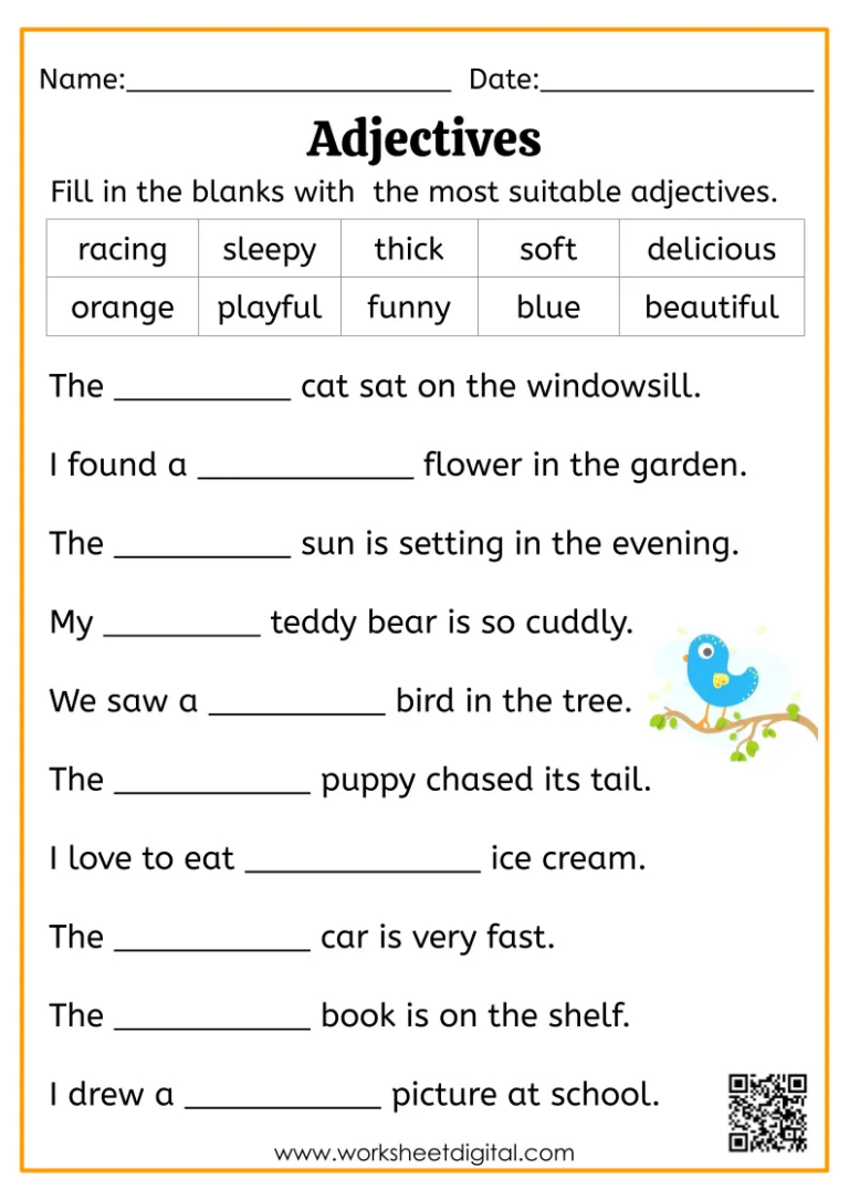 Free Printable ESL Grammar Worksheets – FREE Printable A-Z
