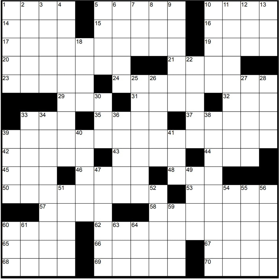 Free Daily Online Printable Crossword Puzzles FREE Printable A Z Free Daily Online Printable Crossword Puzzles FREE Printable A Z