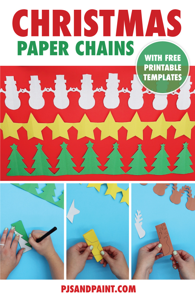 Christmas Paper Chains Printable - FREE Printable A-Z