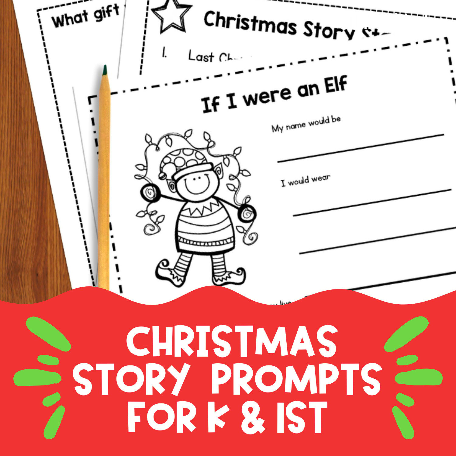Free Christmas Writing Prompts Worksheets - FREE Printable A-Z