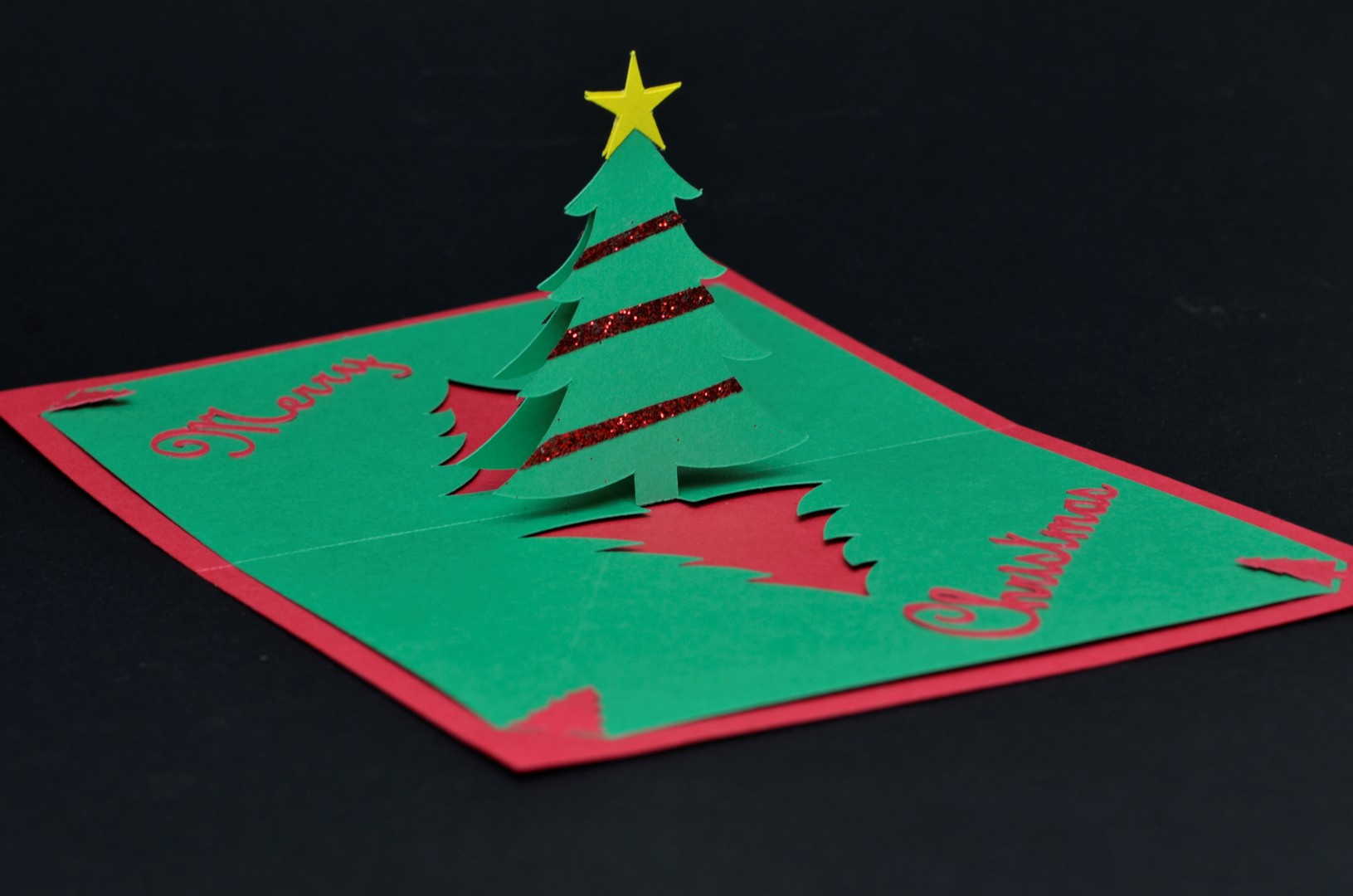 Christmas Pop Up Cards Template - FREE Printable A-Z