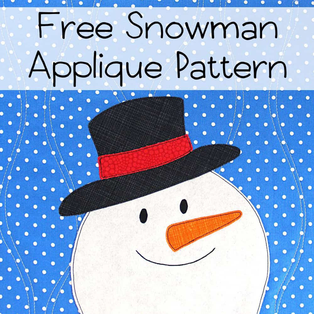 Free Snowman Quilt Patterns Printable - FREE Printable A-Z