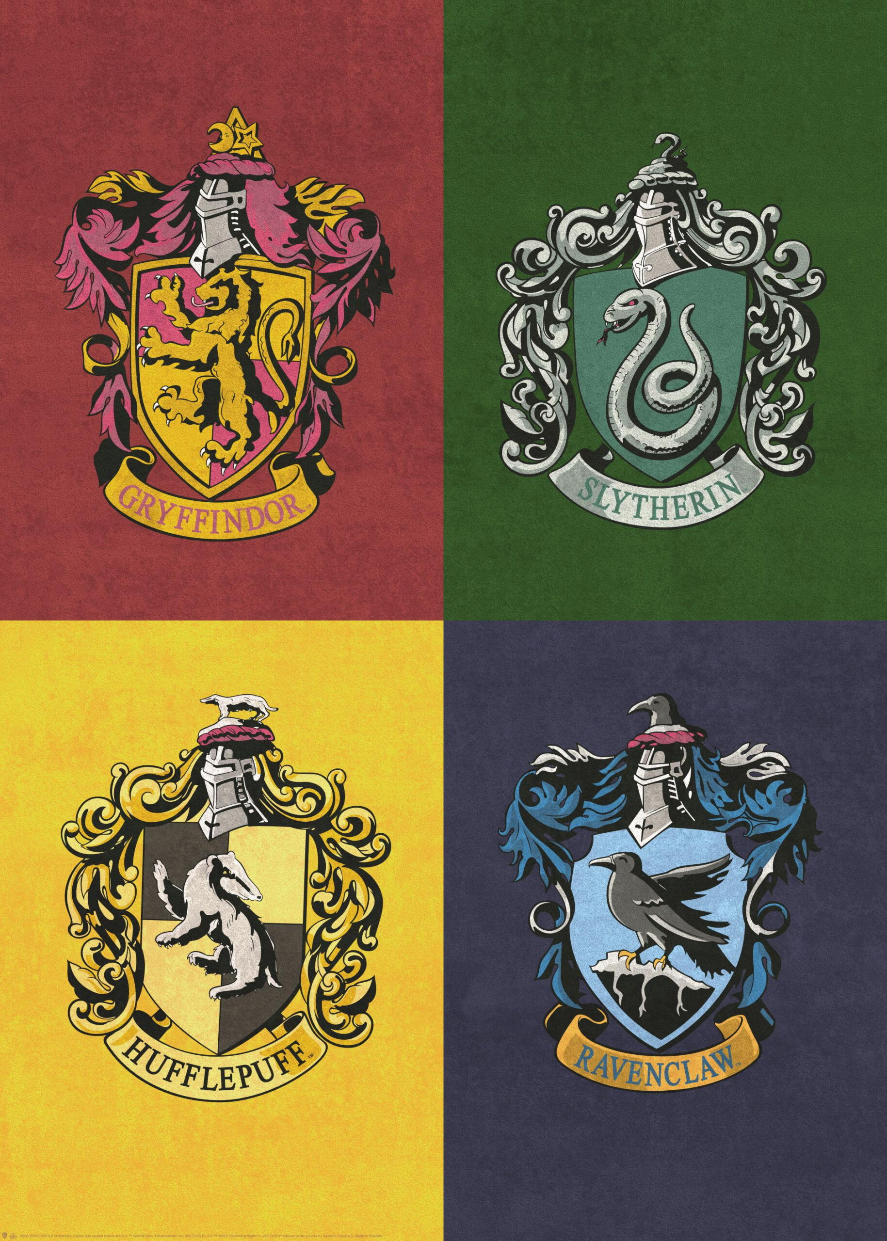 Harry Potter House Crest Printable - FREE Printable A-Z