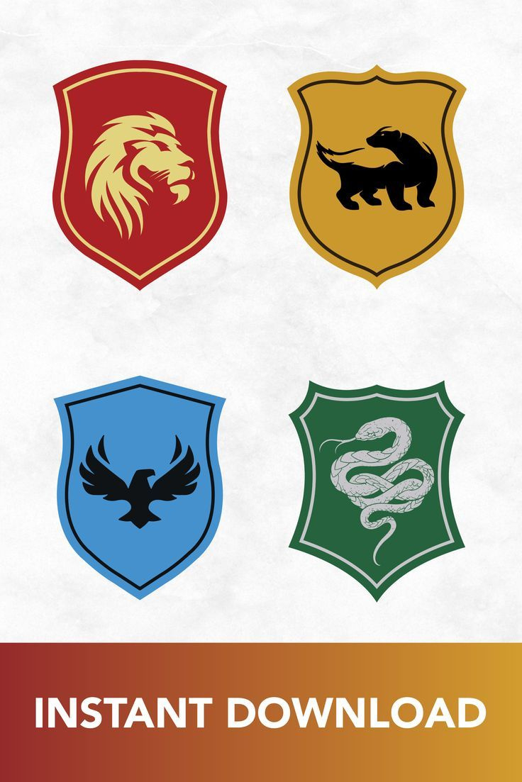 Harry Potter House Crest Printable - FREE Printable A-Z