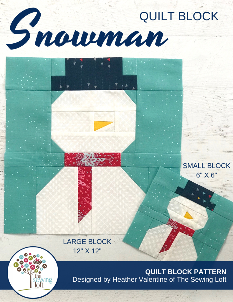 Free Snowman Quilt Patterns Printable - FREE Printable A-Z