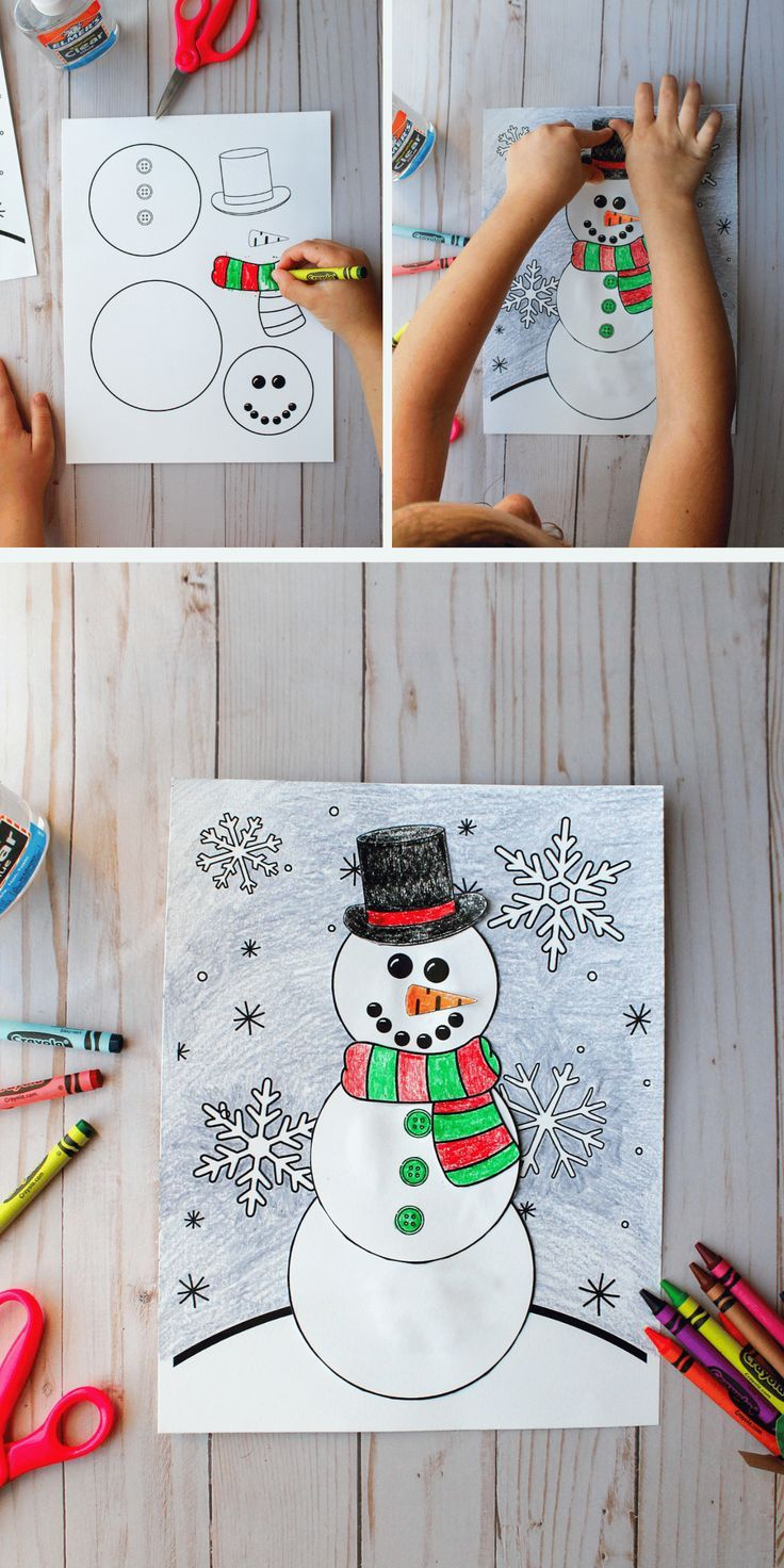 Winter Paper Crafts Printable - FREE Printable A-Z