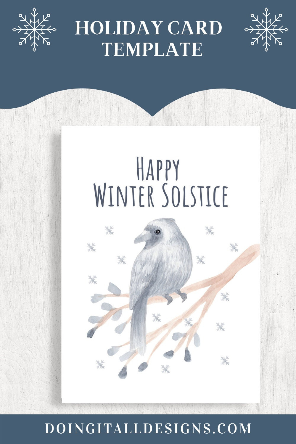 Printable Winter Solstice Cards - FREE Printable A-Z