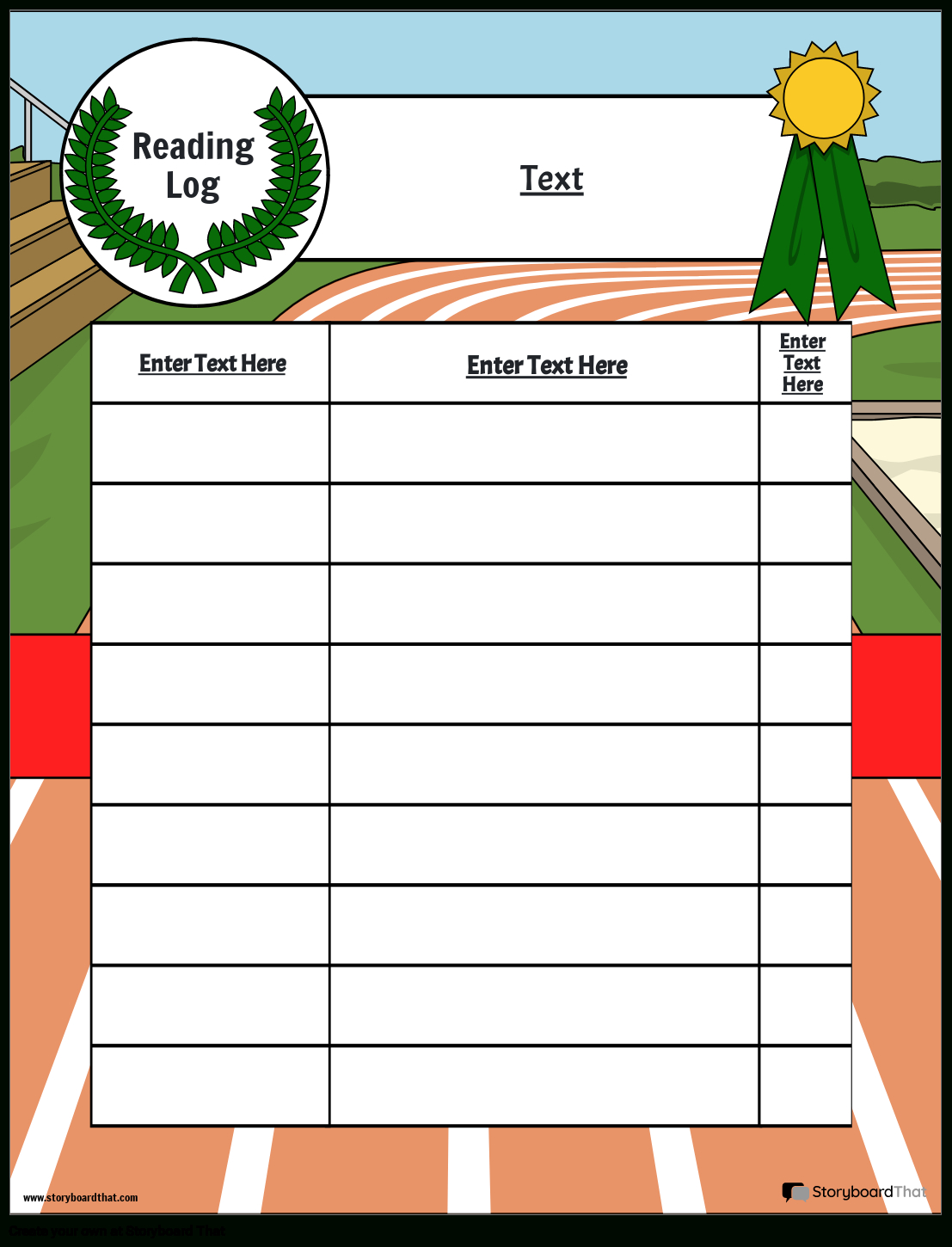 Reading Response Log Printable - FREE Printable A-Z