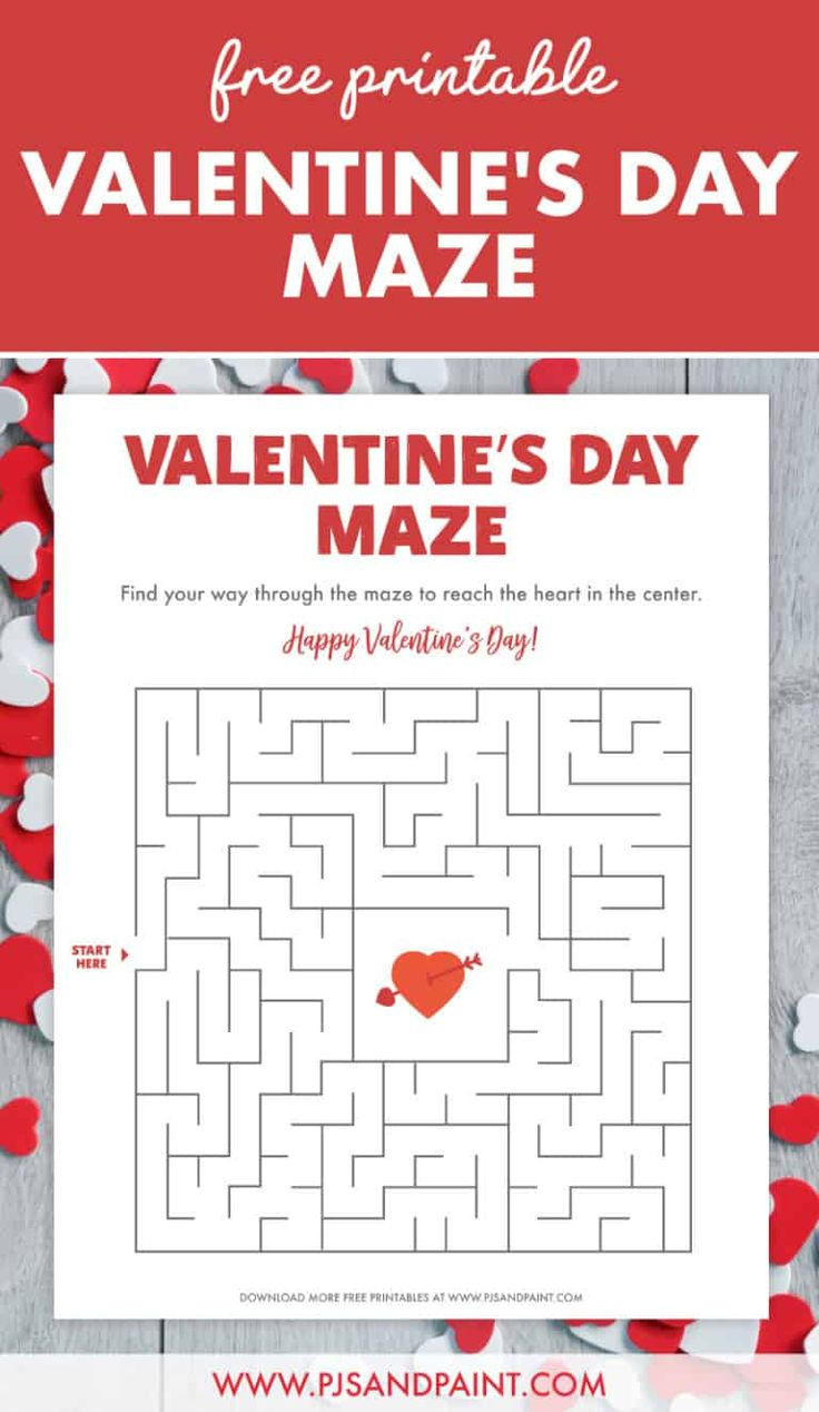 Free Printable Valentine Games - FREE Printable A-Z